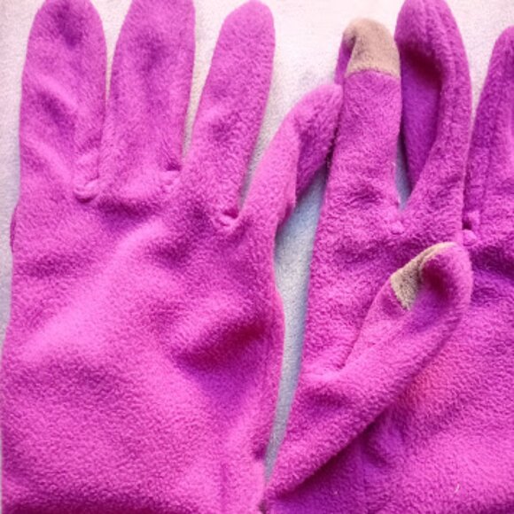 Lands' End | Accessories | Lands End Womens Magenta Gloves | Poshmark